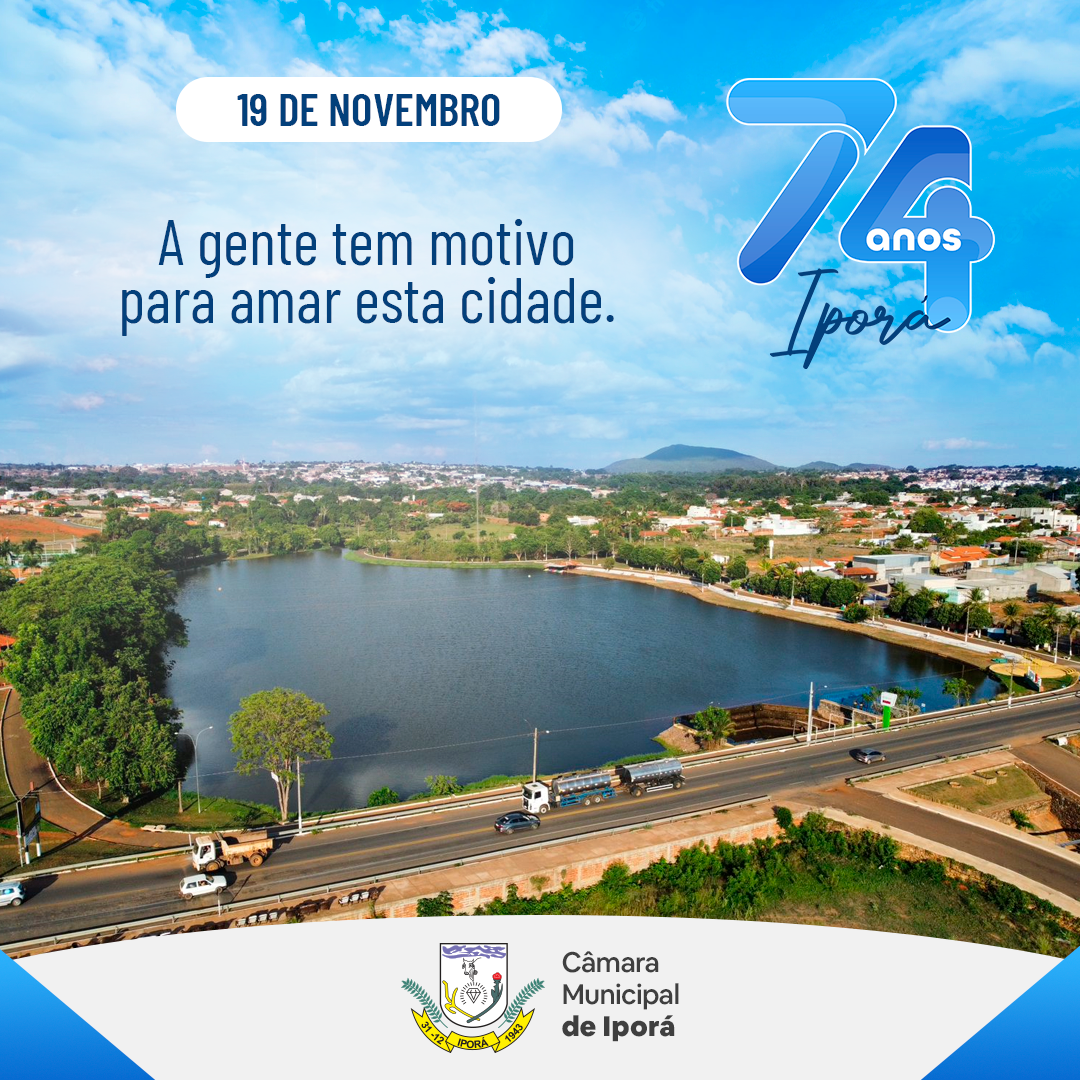 Parabéns Iporá – Câmara Municipal de Iporá